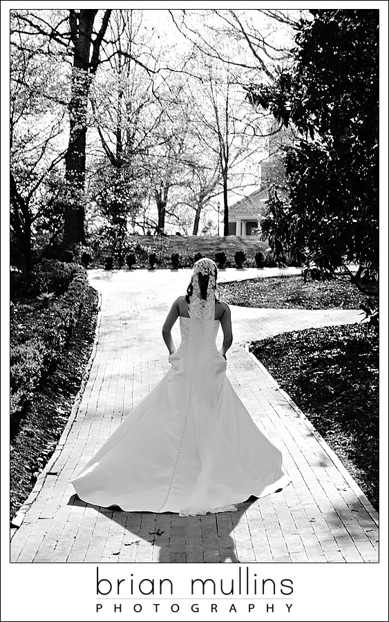 Bridal Portrait | Meredith College | Brian Mullins Photography