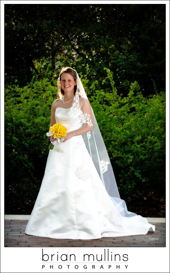 Bridal Portrait | Meredith College | Brian Mullins Photography